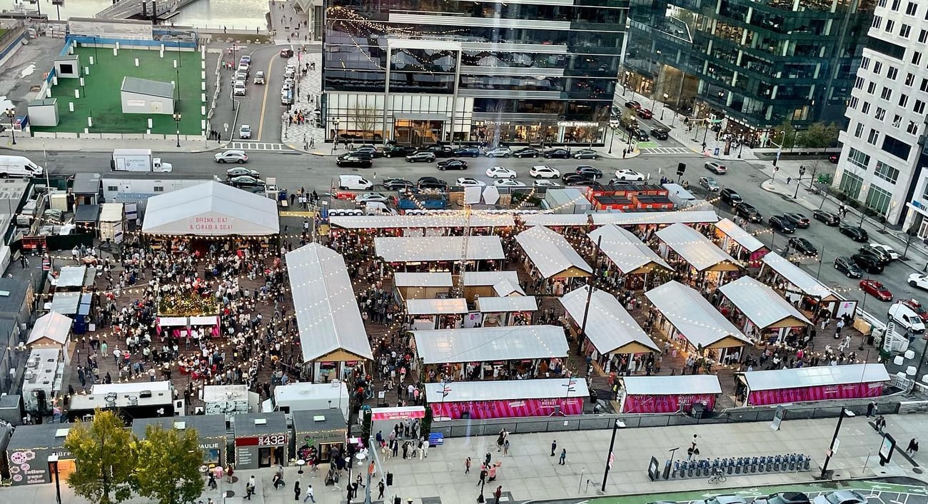 Boston Seaport transforms to Snowport with Holiday Market